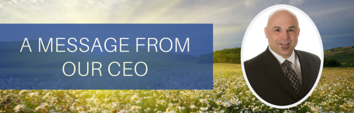 A Message from our CEO - VantageOne Credit Union